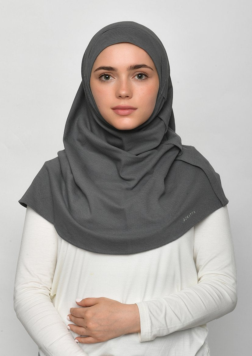 BOKITTA Girls Slip-On Hijabs - Metal-SlipOn-Polo Cotton Collection ...